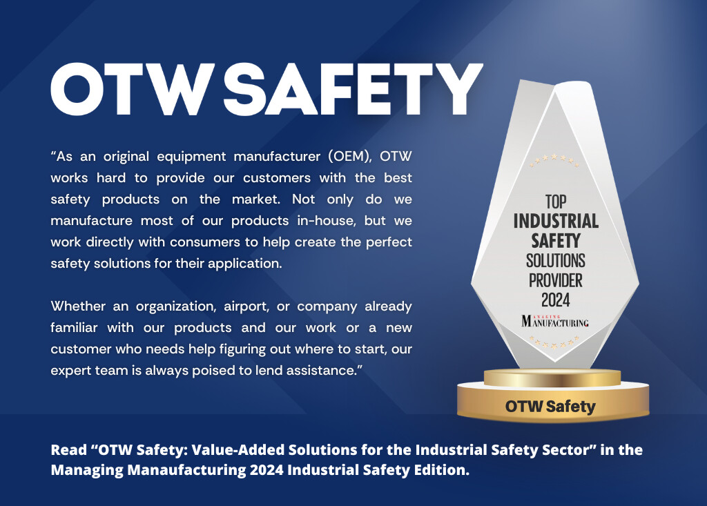 OTW is a "Top Industrial Safety Solutions Provider" for 2024 » OTW Safety