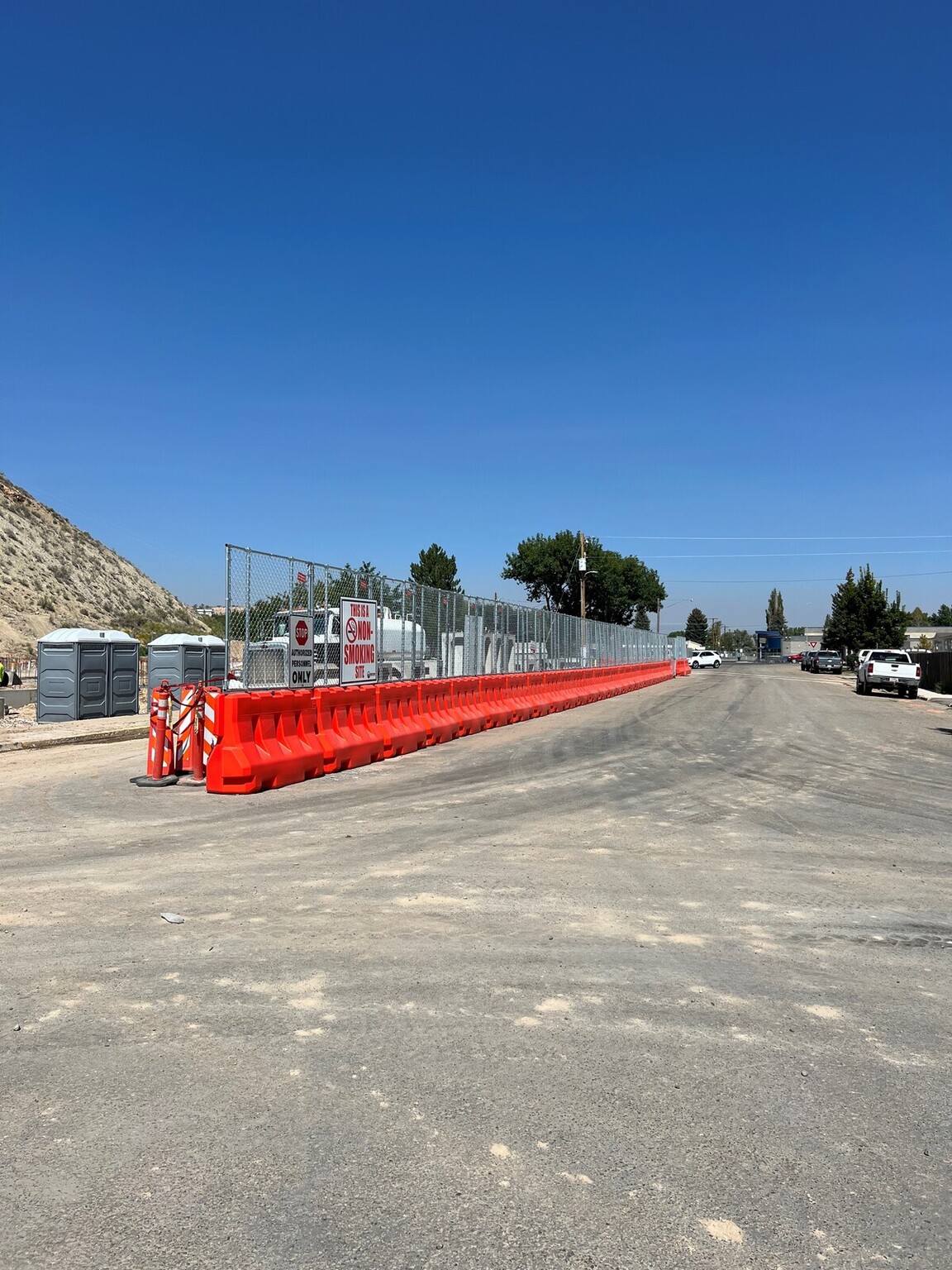 OTW's Core Products: The 42" Jersey Shape LCD Barricade » OTW Safety